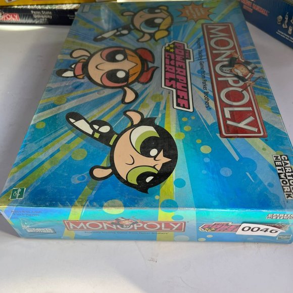 Hasbro | Games | Vintage Monopoly The Powerpuff Girls 20 Cartoon ...